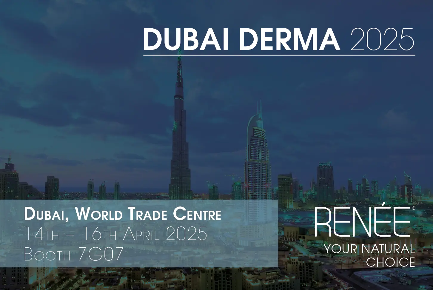 RENÉE AT DUBAI DERMA 2025 - Renée